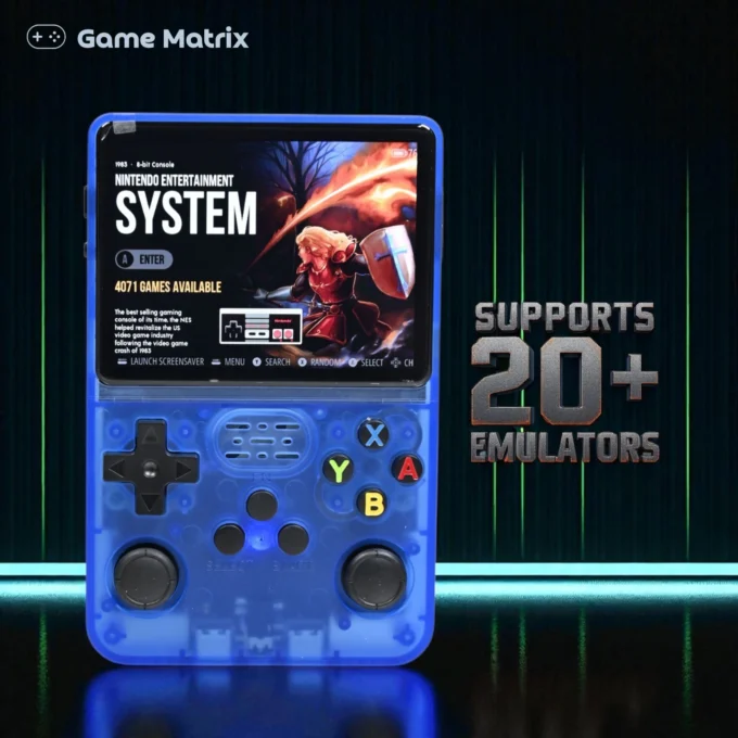 R36S – R36S Retro Handheld Game Console 512GB Game Matrix